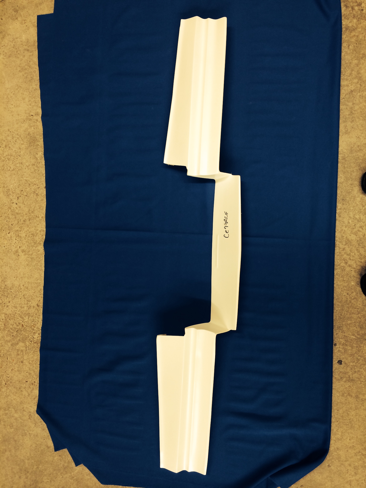 CE 79 RCF Rear Center Bumper Filler - Replica Plastics