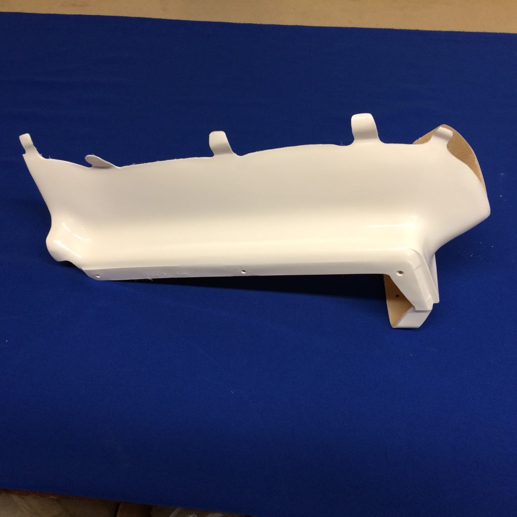 1973 - 74 Chevrolet Nova - Rear Bumper Bumper Filler - Replica Plastics